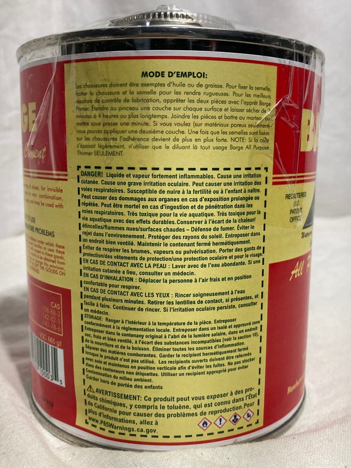 Barge All Purpose Contact Cement Glue DC-031 - 1 Quart 32 fl oz. USA | eBay