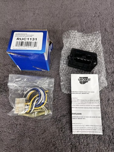 Carquest Premium New HVAC Blower Motor Resistor High Quality RUC1131 ...