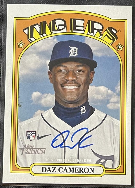 2021 Topps Heritage High Number - Real One Autographs #ROA-DC Daz ...