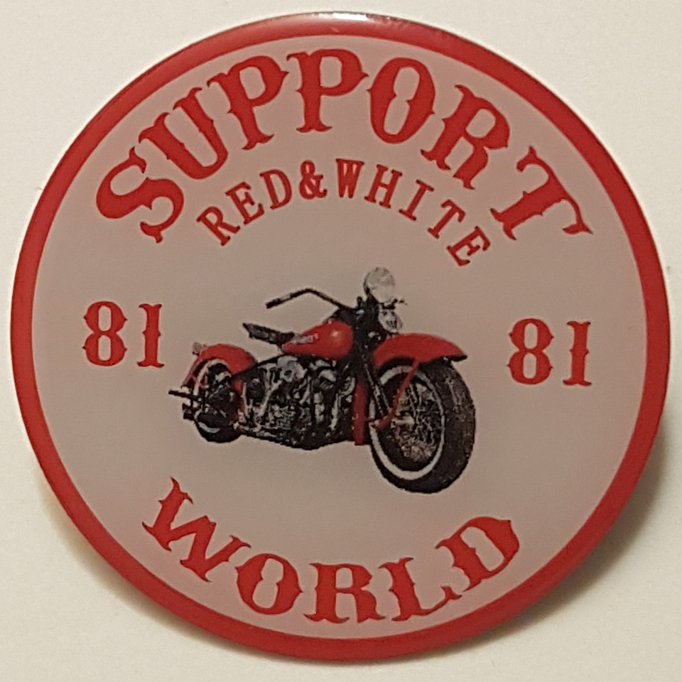 Rare Pin Badge 81 SUPPORT Night Angels Hells Rider Biker Gift on Jacket ...