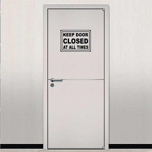 Closed Office Door
