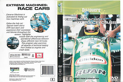 Extreme Machines:Race Cars-1996-Discovery Channel-DVD | eBay Australia