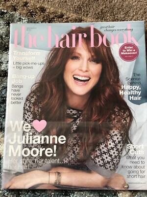The Hair Book Julianne Moore Cover 2013 - Happy Healthy Hair- BRAND NEW ...