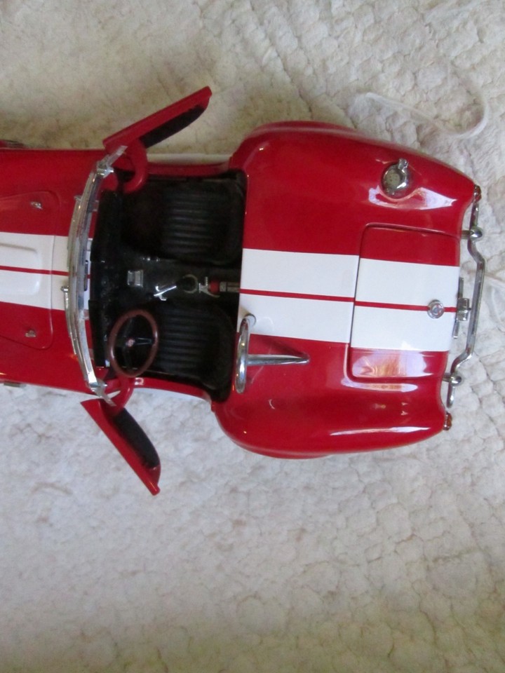 COBRA SHELBY 427 FORD RED 1/18 DIECAST by KYOSHO COLLECTION NO BOX | eBay