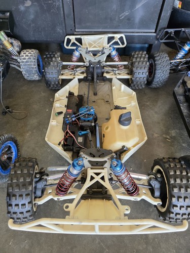 Losi five t roller with motor & parts no body | eBay