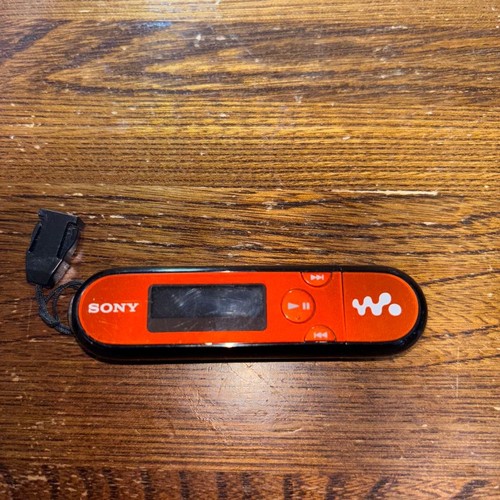 Sony NW-E042 Walkman Portable Music Player MP3 Player Orange - Tested ...