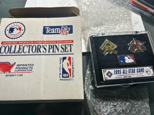 Baseball Pins - Texas Ranger All Star Set - 1995 stadium w box 3 pins ...