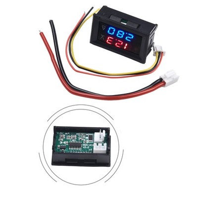 Amps Meter Amps Meter DC Voltmeter Display And Accuracy High Precision ...