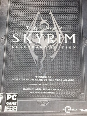 TESV: Skyrim Base game and Legendary Edition | eBay