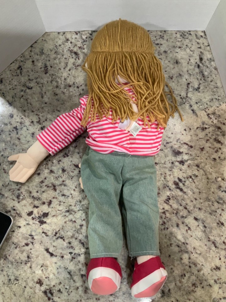 Pair of SILLY PUPPETS 30” Blue Monster & 25” Emily Full Body ...