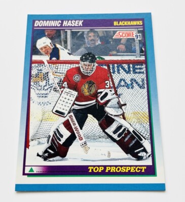 Dominic Hasek 1991 Score Rookie Card # 346 Top Prospect | eBay