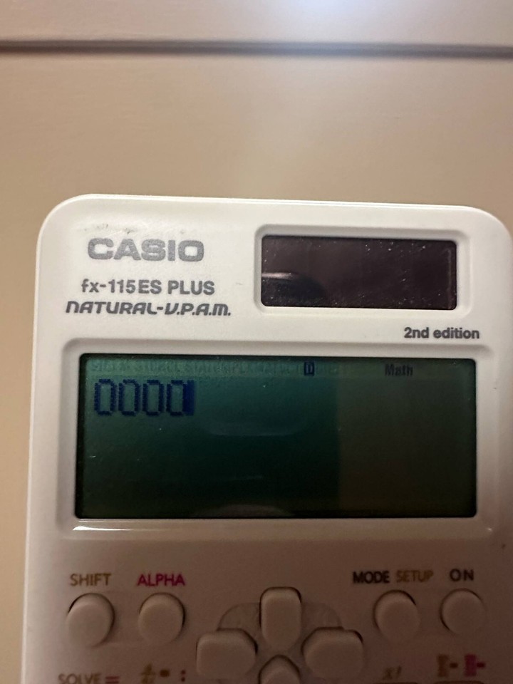 Casio FX-115ESPLS2 2nd Edition Advanced Scientific Solar Calculator ...