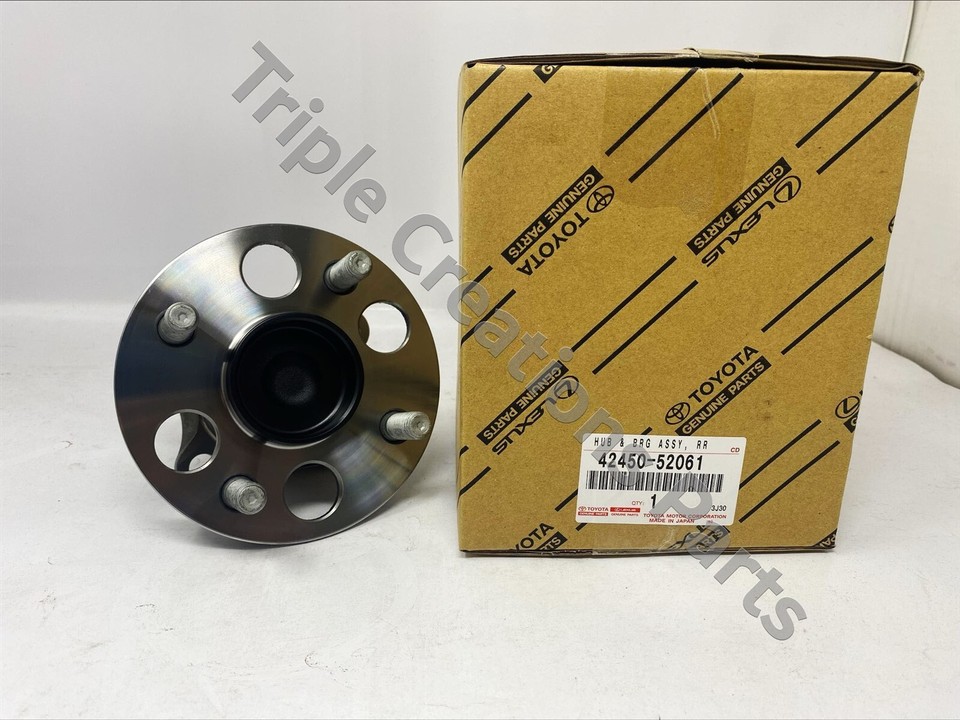 Genuine Toyota 42450-52061 Hub & Bearing Assy Rear Axle RH/LH ...