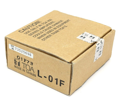 Toa Electronics L-01F - Line Matching Input Module for 900 Series Amps ...