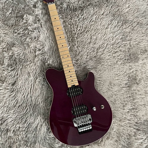 Factory Purple Quilted Maple Top Electric Guitar Maple Fretboard&Neck ...