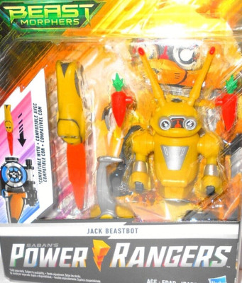 Power Rangers JACK BEAST BOT beast morphers 2019 beastbot bunny robot ...