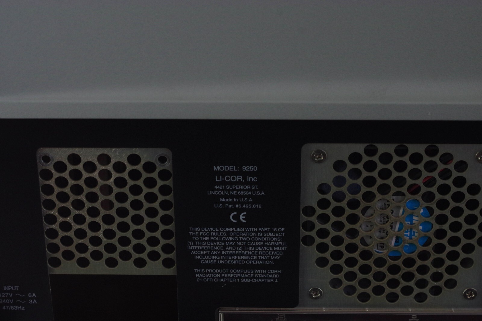 LI-COR MODEL 9250 AERIUS Licor Imager Automated Infrared Imaging System ...