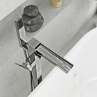 Waterfall Cascade Bathroom Taps, Basin Taps, Freestanding Bath Shower ...