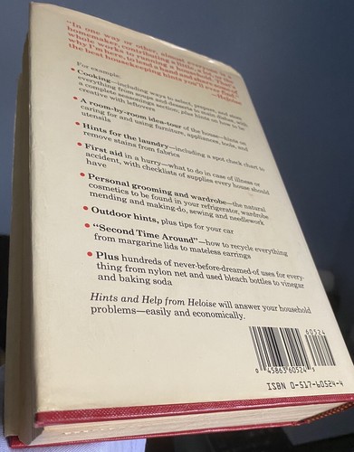 HINTS and HELP from HELOISE Two Volumes in One: 1986 Bonanza, Home ...