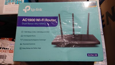 TP Link AC1900 Smart WiFi Router High Speed Archer A8 | eBay