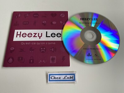 Heezy Lee - Qu’est-Ce Qu’on S’aime - Promo CD Single - 2017 | eBay