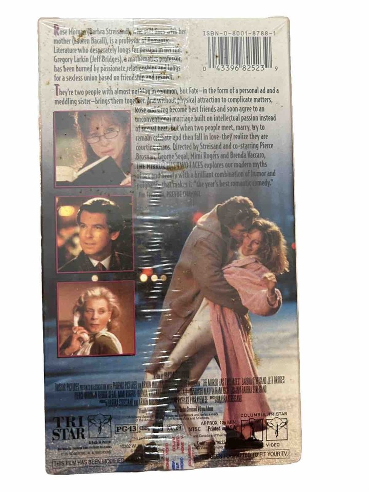 The Mirror Has Two Faces , New Sealed VHS ( Barbra Streisand ) | eBay