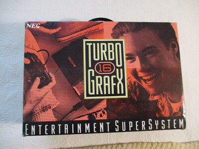 Original TURBO GRAFX 16 Complete System - NEW in Box - NTSC U.S. Model ...