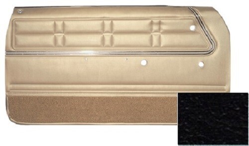 1967 Chevy Impala & SS Front Door Panels - Black | eBay