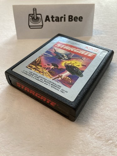 TESTED Stargate 1987 Defender II NICE Rarity 4 VGC Atari 2600 Great ...