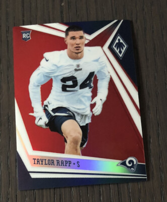 2019 Phoenix TAYLOR RAPP #187 RC LA Rams Rookie Red Prizm SP 274/299 | eBay