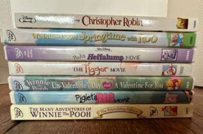 8 Disney Winnie the Pooh Tigger Heffalump Piglet's Big Springtime Roo ...