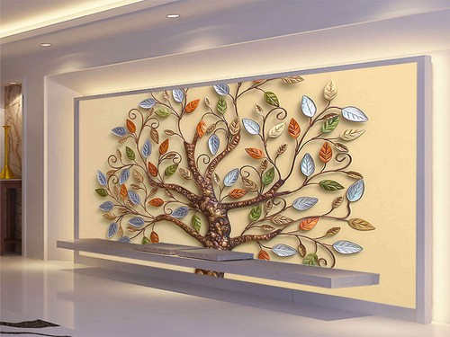 Lucky Bleak Trees 3D Full Wall Mural Photo Wallpaper Printing Home Kids ...