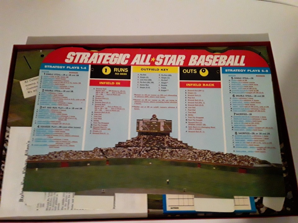 Vintage All-Star Baseball by Cadaco No. 304 | eBay