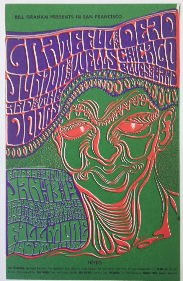 Bill Graham BG 45 Handbill 1/13-15/1967 Fillmore | eBay