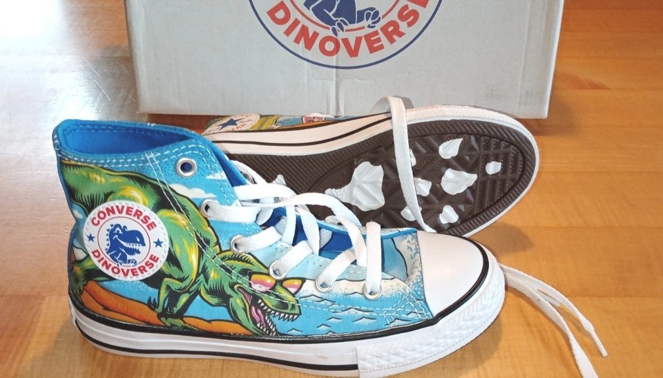 Converse Chuck Taylor Dinoverse Schuhe Gr.31,5 | eBay