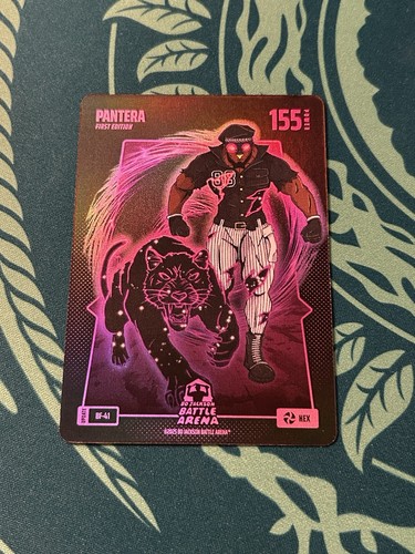 Luis Robert Jr PANTERA BF-41 SSP HEX Foil Bo Jackson Battle Arena 2025 ...
