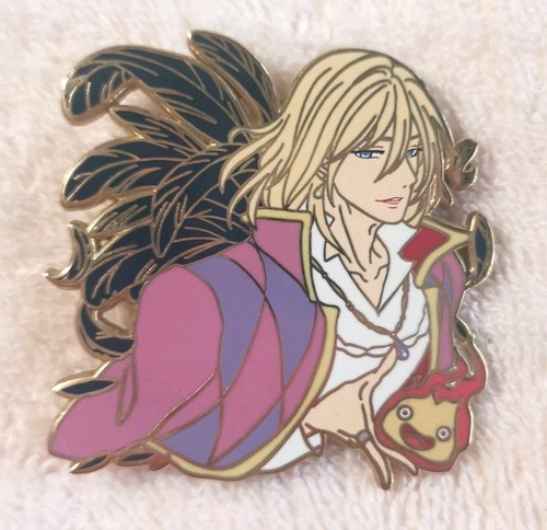 Howl's Moving Castle Ghibli Enamel Pin Hard enamel Howl Sophie / Badge ...