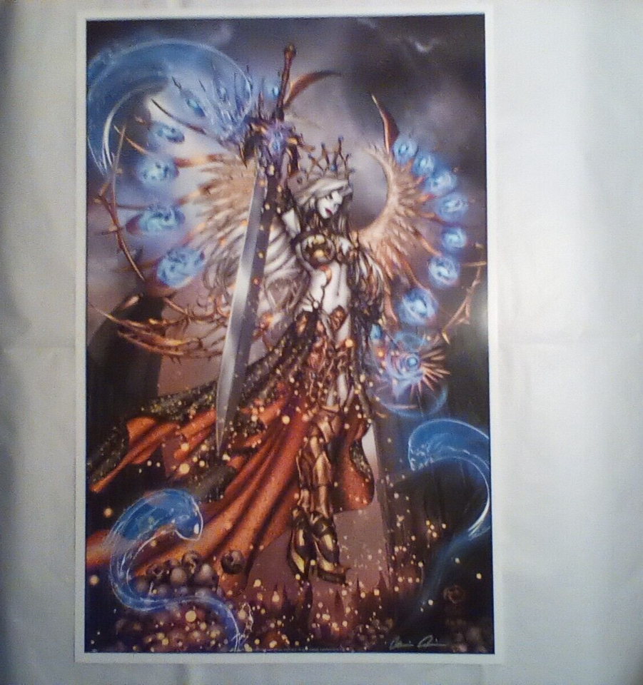 Lady Death Nightmare Symphony- Seraphim print 11x17 Jesse Wichmann/Ula ...