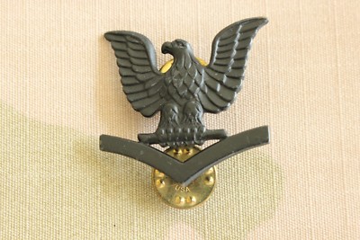 USN US NAVY ALL RATES E-4 PO3 PETTY OFFICER 3RD CL. 8 POINT COVER BADGE ...
