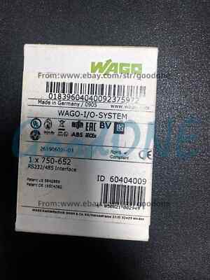 1PC NEW FOR WAGO 750-652 750652 Communication Interface Module | eBay