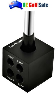 Golf Ferrule Block - Install Ferrule, Identify Shaft Tip Size & Butt ...