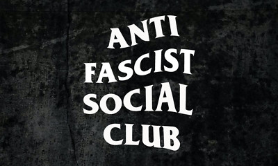 Anti Fascist Social Club Vinyl Decal Sticker - ANTIFA | eBay