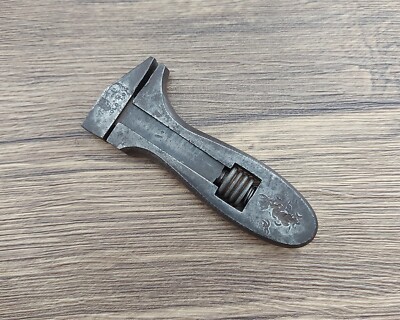 Rare Antique 4” Old Tom Adjustable Spanner/Wrench by King Dick for ...