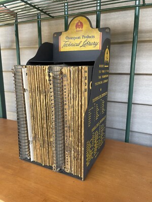 Thompson Products Technical Library Metal Display Cabinet 29 Manuals ...