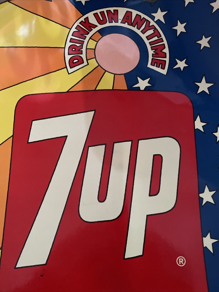 Vintage 7UP Large Wall Decal | eBay