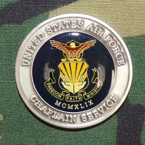 Original USAF Chaplain Service Osan Chapel Challenge Coin | eBay