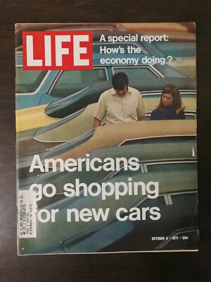 Life Magazine October 8 1971 American's Shopping For New Cars - African ...