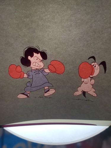 1972 Snoopy, Come Home Boxing w Lucy Cinema Center Films Transparency 4 ...