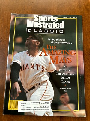 Sports Illustrated Classic Fall 1992 Willie Mays - All-Time Dream Teams ...