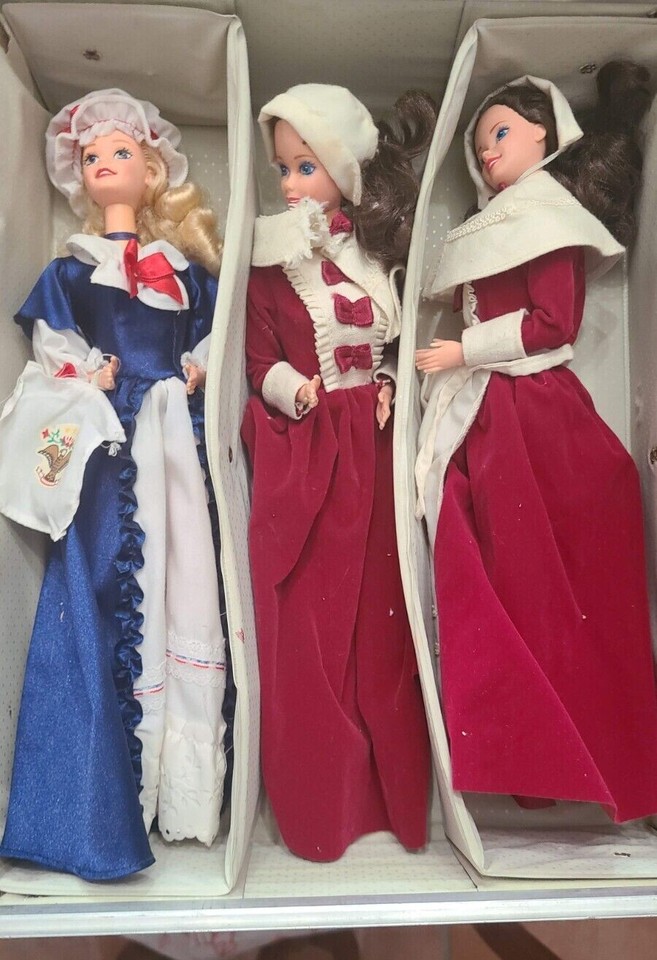 1963 Vintage Barbie & Ken Carrying Case, Dolls, Accessories Lot. Nice ...